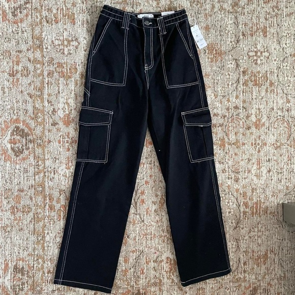 Ardene | Pants & Jumpsuits | New Ardene Black Baggy Cargo Pants | Poshmark